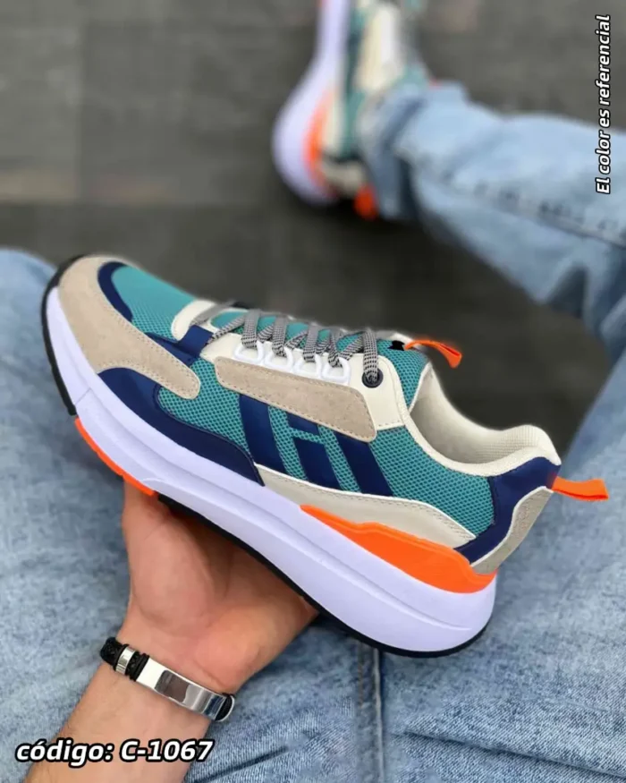 Zapatillas caballero C1067 – catalogodemoda.pe