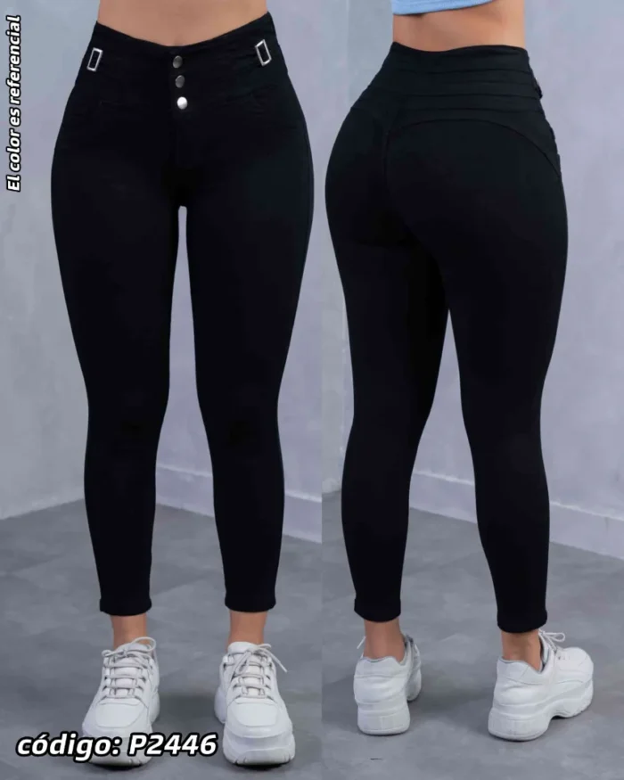 Pantalón stretch dama P2446 – catalogodemoda.pe